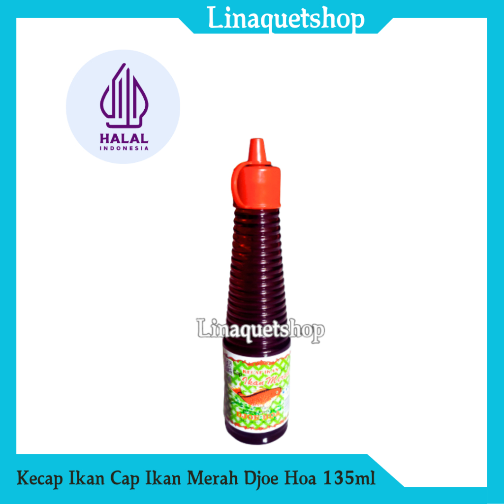 Jual KECAP IKAN Cap Ikan Merah Djoe Hoa 135ml | Shopee Indonesia