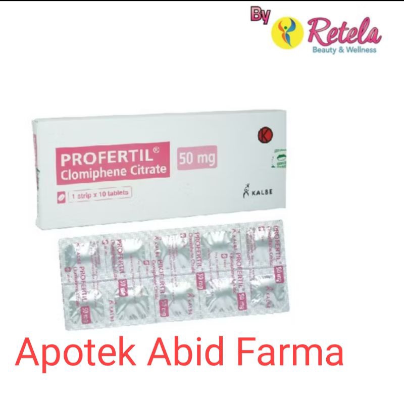 Jual Profertil 50Mg 1 Strip 10 Tablet | Shopee Indonesia
