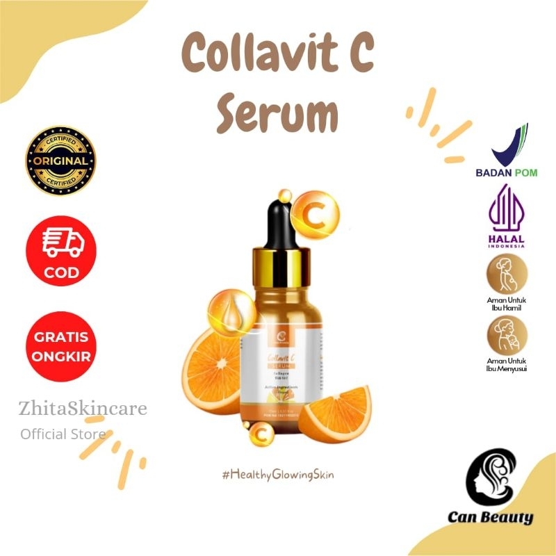 Jual SERUM COLLAGEN CAN BEAUTY/ SERUM PEMUTIH CAN BEAUTY/serum collavit ...