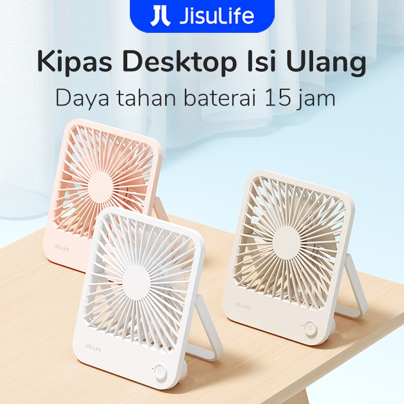Jual JISULIFE Kipas Angin Meja Bisa Digunakan Sebagai Power Bank Kipas ...