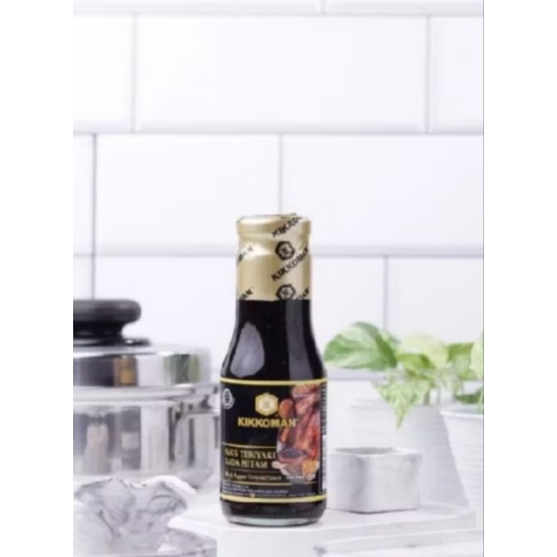 Jual Kikkoman Teriyaki Lada Hitam Sauce HALAL Botol 300 gr | Shopee ...