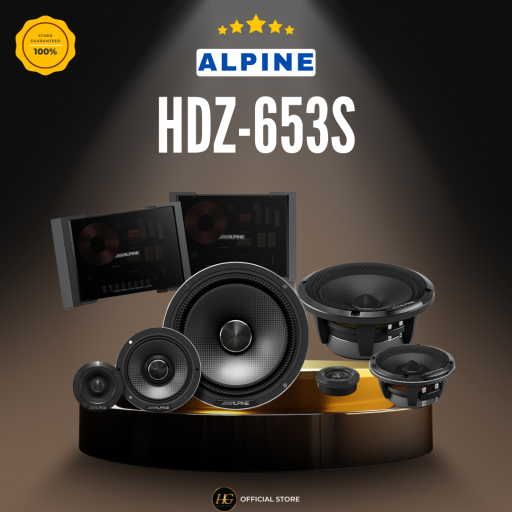 Jual Speaker 3 way Split Alpine Status HDZ 653S | Shopee Indonesia