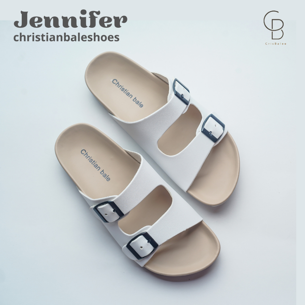 Jual Christian Bale JENNIFER Sandal Wanita Puyuh Kekinian Sendal Cewek Casual | Shopee Indonesia