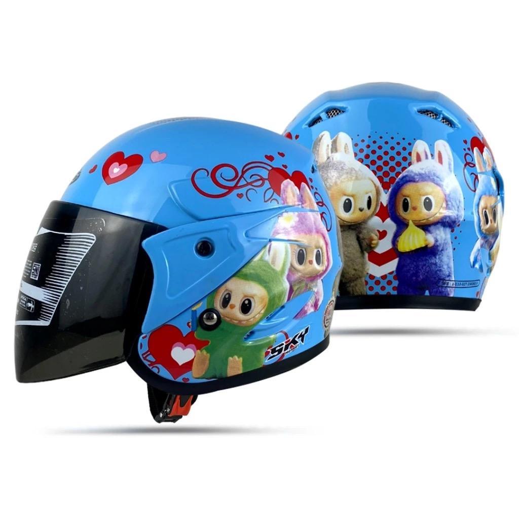 Jual Helm Anak SNI GHG Original Laki Perempuan Cewe Cowo Junior Motif ...