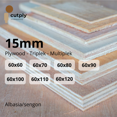 Jual Plywood Triplek Multiplek Pliwot (Tebal 15mm) Full Sengon ...