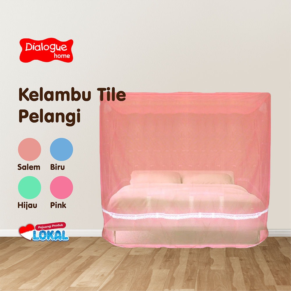 Jual Kelambu Dewasa / Kelambu Tidur / Kelambu Nyamuk Tille Pelangi ...