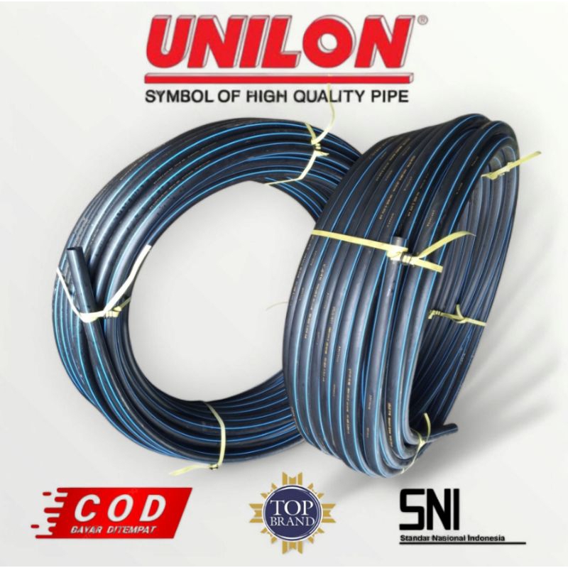 Jual pipa hdpe selang air unilon pn 10 ukuran 1 1/4inch atau 40mm ...
