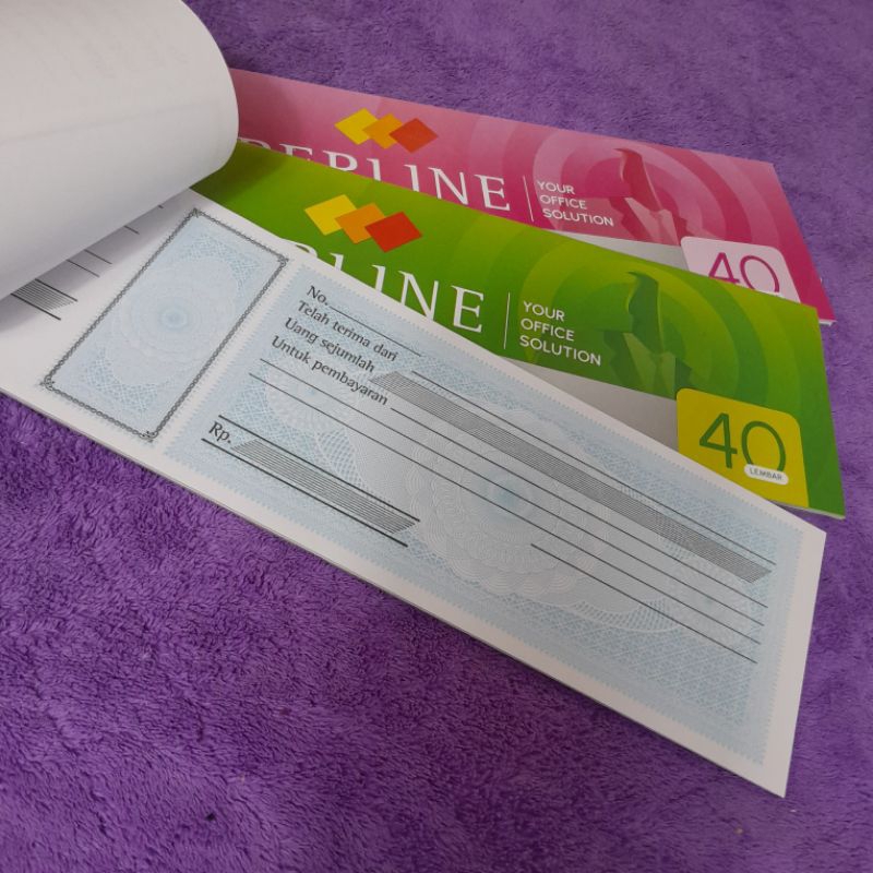 Jual BUKU KWITANSI PAPERLINE KT40T Tanggung Sedang | Shopee Indonesia
