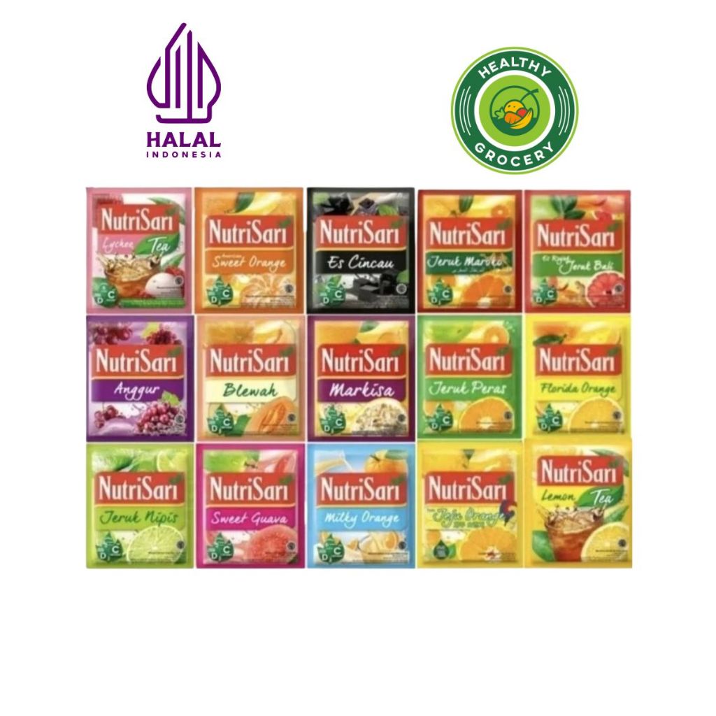 Jual NutriSari All Varian Rasa 10 Sachet / Nutrisari | Shopee Indonesia