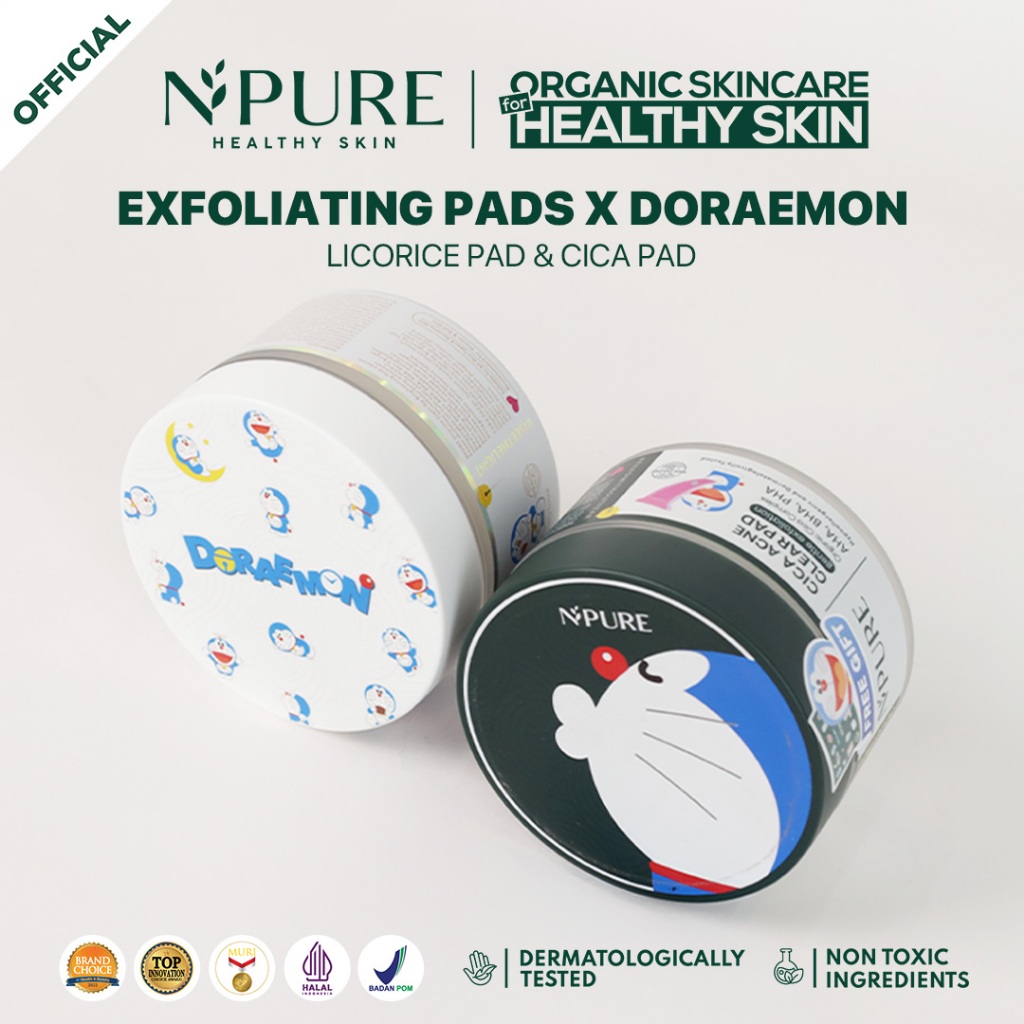 Jual 【LIVE ONLY 】【NPURE X DORAEMON 】NPURE x DORAEMON Acne Clear Pad ...