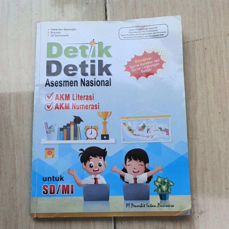 Jual intan pariwara detik detik sd akm literasi akm numerasi | Shopee ...