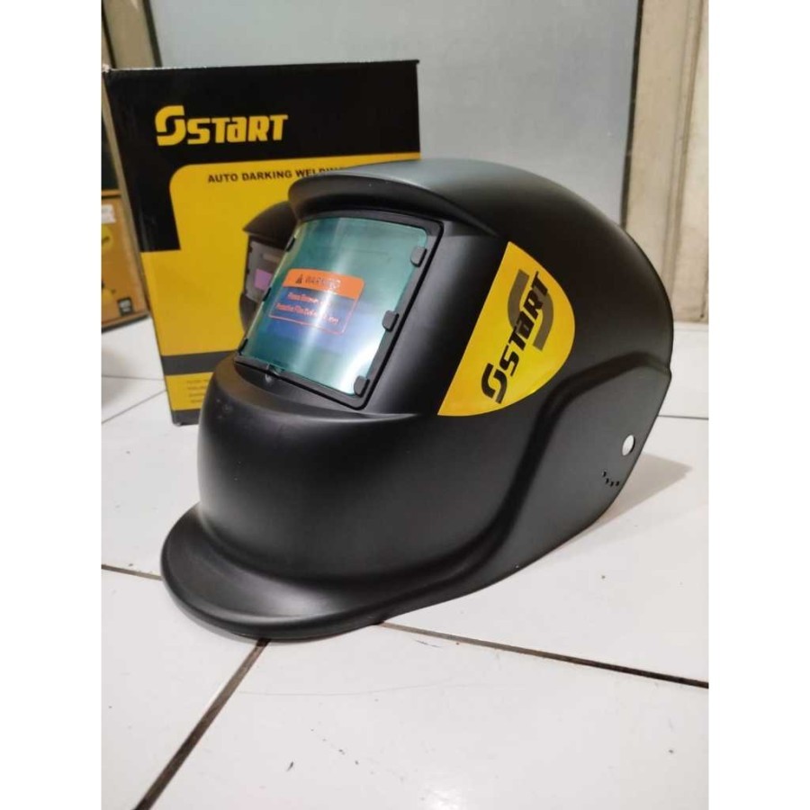 Jual MURAH Helm Las Otomatis KDK - Auto Darkening Helmet Kedok Las ...