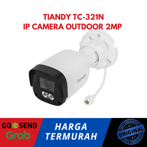 Jual TIANDY TC-C321N 2MP BUILT-IN MIC BULLET IP POE CAMERA | Shopee ...