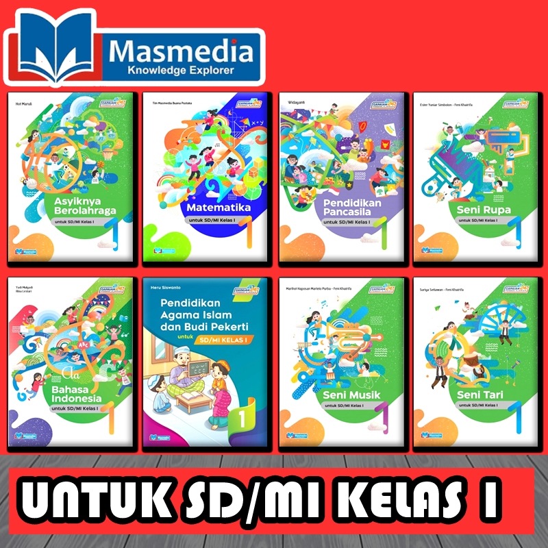 Jual BUKU SISWA MASMEDIA - KELAS 1 SD - KURIKULUM MERDEKA | Shopee Indonesia