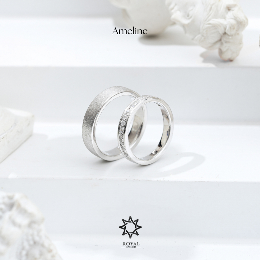 Jual Cincin Kawin Couple Perak Sterling Silver 925 Ameline Nikah ...