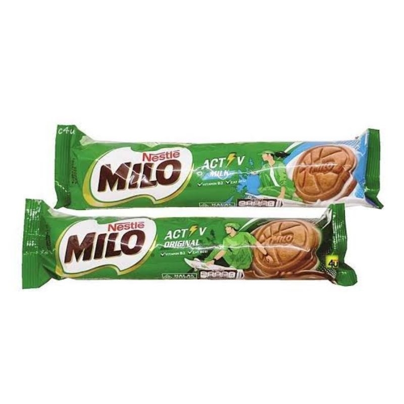 Jual MILO ACTIV BISKUIT RASA MILK | ORIGINAL NETTO 104 GR | Shopee ...