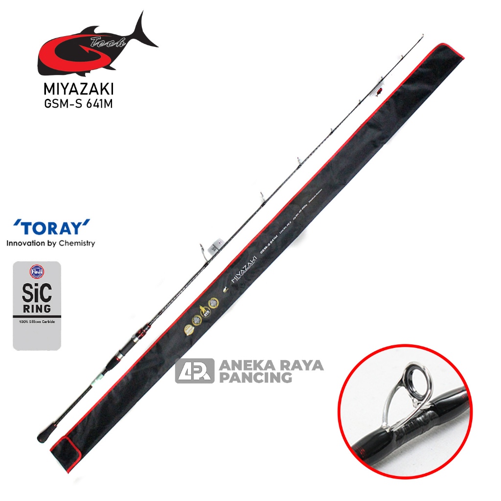 Jual JORAN GTECH MIYAZAKI ALL SIZE ALL TYPE / 196CM / Joran Spinning ...