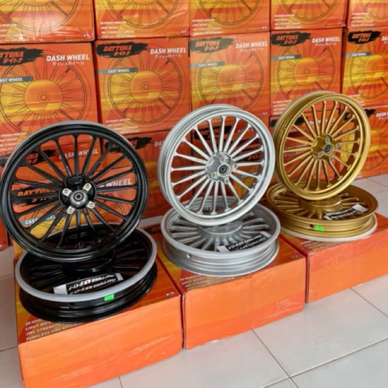 Jual DAYTONA RACING ORIGINAL VELG PALANG 20 185x14 & 215x14 VARIO 110 ...