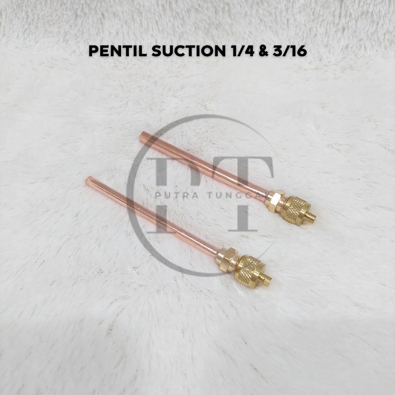 Jual PENTIL AC KULKAS 1/4 3/16 SUCTION DISCHARGE ISI FREON UKUR TEKANAN ...