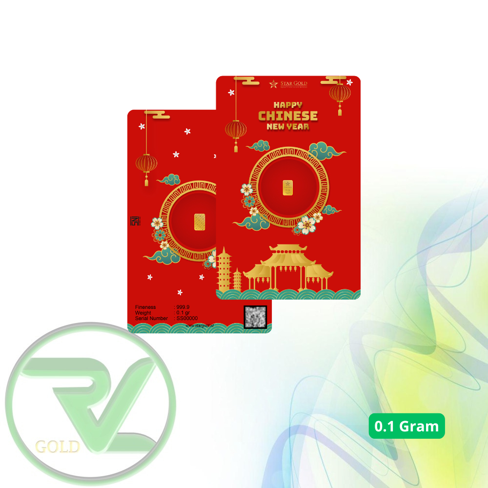 Jual Rvl Gold Logam Mulia StarGold Chinese New Year Series 01 berat 0.1 ...
