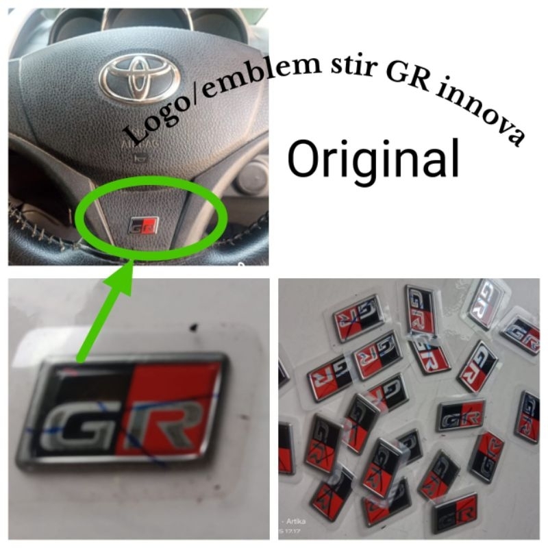 Jual LOGO STIR GR INNOVA ORIGINAL | Shopee Indonesia
