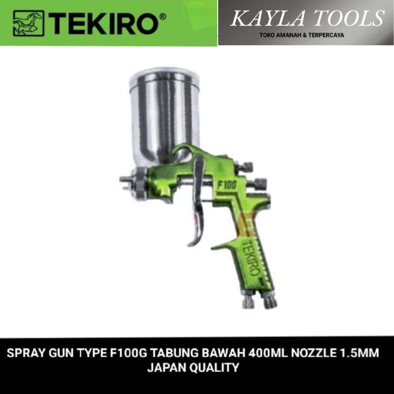 Jual TEKIRO SPRAY GUN F100G HEAVY DUTY DIJAMIN ORIGINAL | Shopee Indonesia