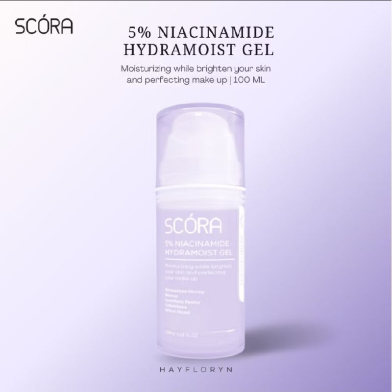 Jual Scora 5% Niacinamide Hydramoist Moisturizer Gel 100ml | Shopee Indonesia