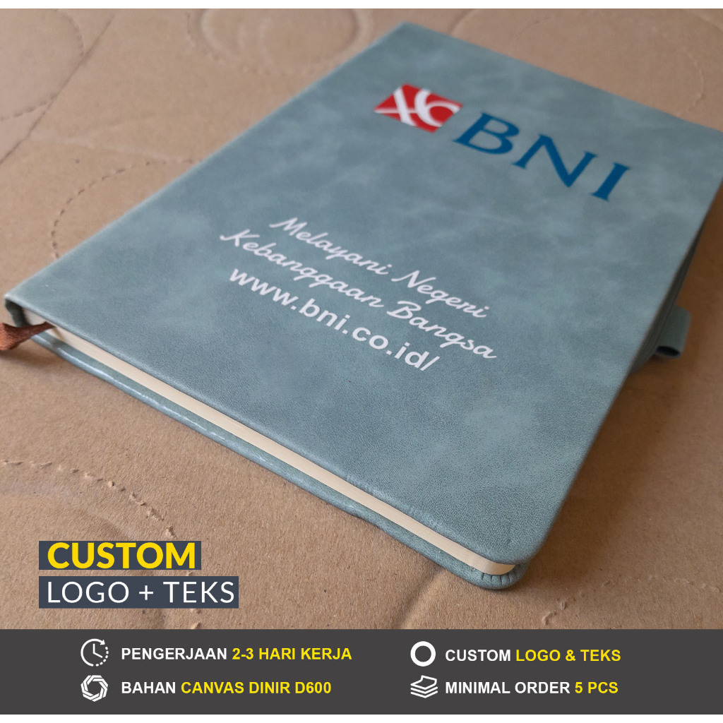 Jual Notebook custom A5/blocknote custom/Buku Catatan Harian/notebook premium | Shopee Indonesia