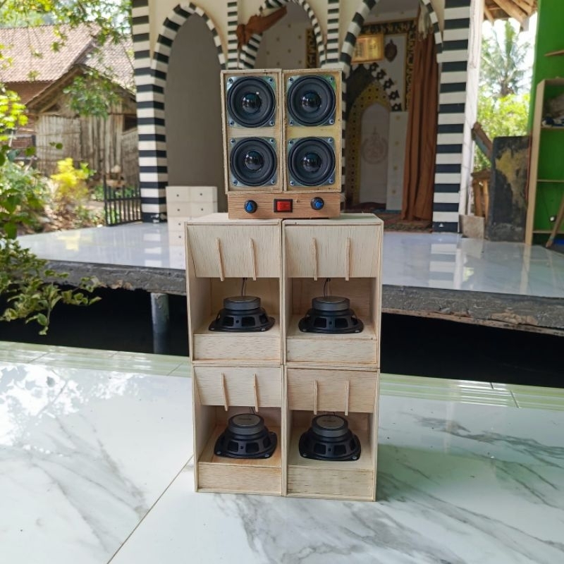 Jual Sound Miniatur siap bunyi Box Damput 3 inch brewok audio | Shopee Indonesia