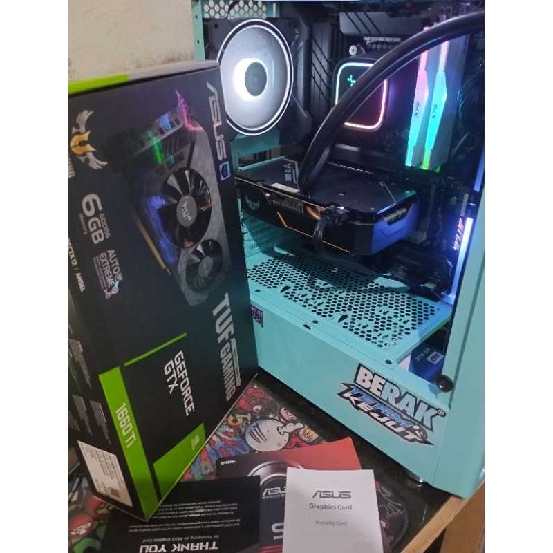 Jual Asus Tuf Gtx 1660 Ti (8 pin / segel) | Shopee Indonesia