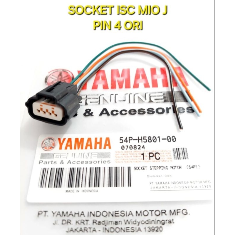 Jual Soket ISC 4 Pin Mio J Soul Gt Xride Xeon 125 Aerox Fino 155 ...