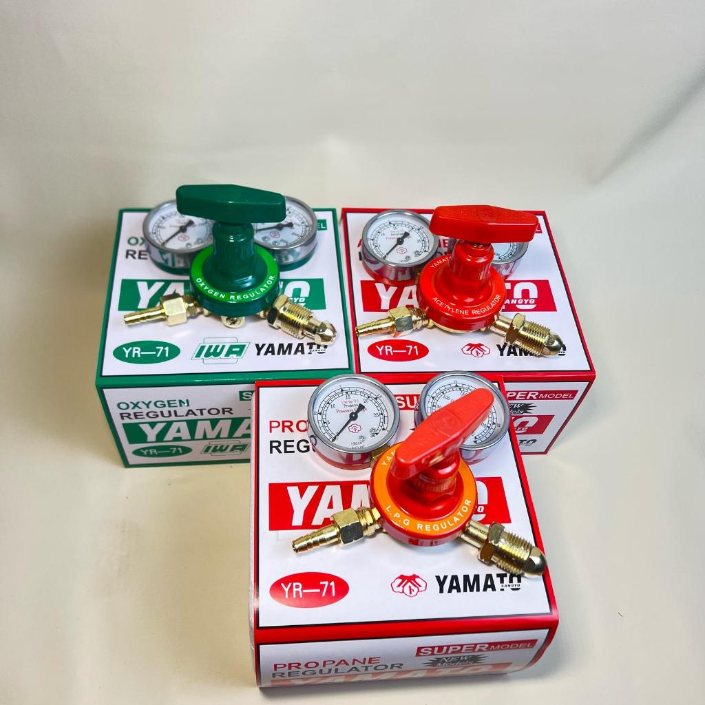 Jual Yamato Regulator Tabung Gas Oxygen Oksigen Acetylene LPG Untuk Las Karbit/ Regulator Las ...