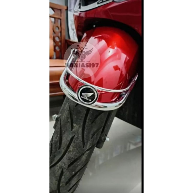 Jual Aksesoris honda stylo 160 list/lis spakbor/bumper honda stylo 160 ...