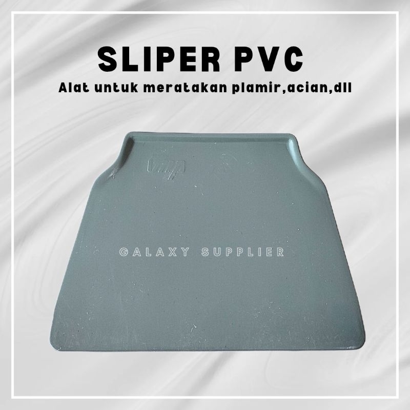 Jual [READY STOCK] SLIPER/KAPE PVC/PLASTIK ALAT UNTUK MERATAKAN PLAMIR ...