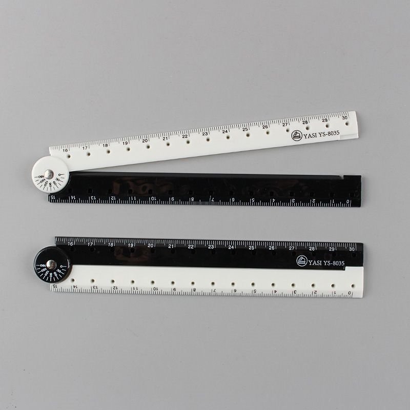 Jual 30 cm Flexible Ruler folding ruler Penggaris Lipat/Foldable Ruler ...