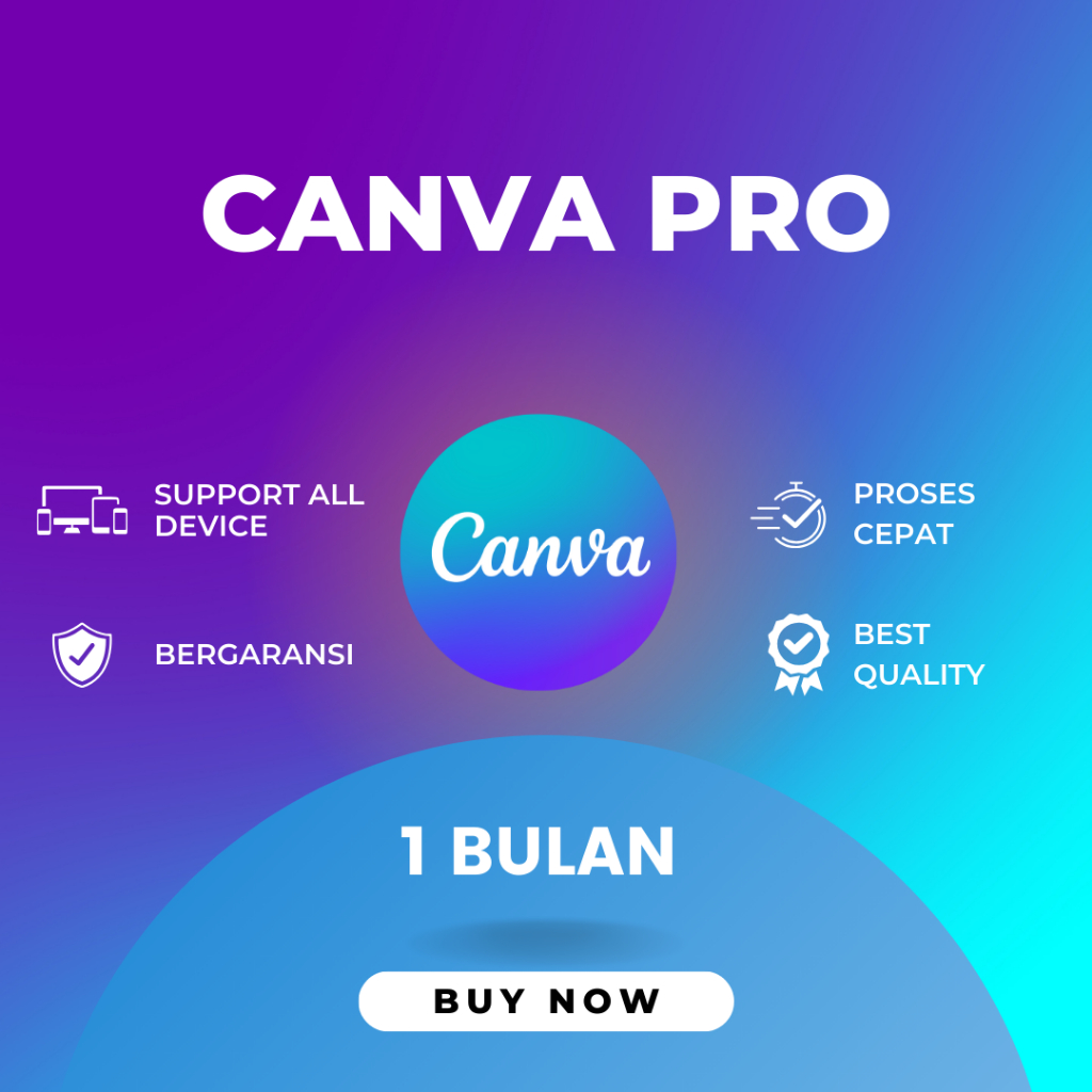 Jual CANVA PRO BUKAN EDU 1 BULAN FULL GARANSI | Shopee Indonesia
