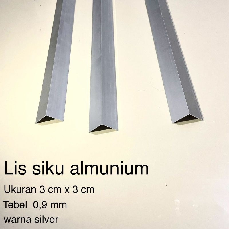 Jual Siku L Alumunium 3 cm x 3 cm | Shopee Indonesia