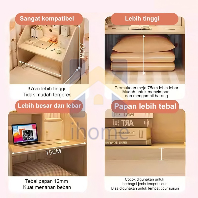 Jual Meja Laptop Meja Lesehan Aesthetic Meja Belajar Anak Meja Kamar ...