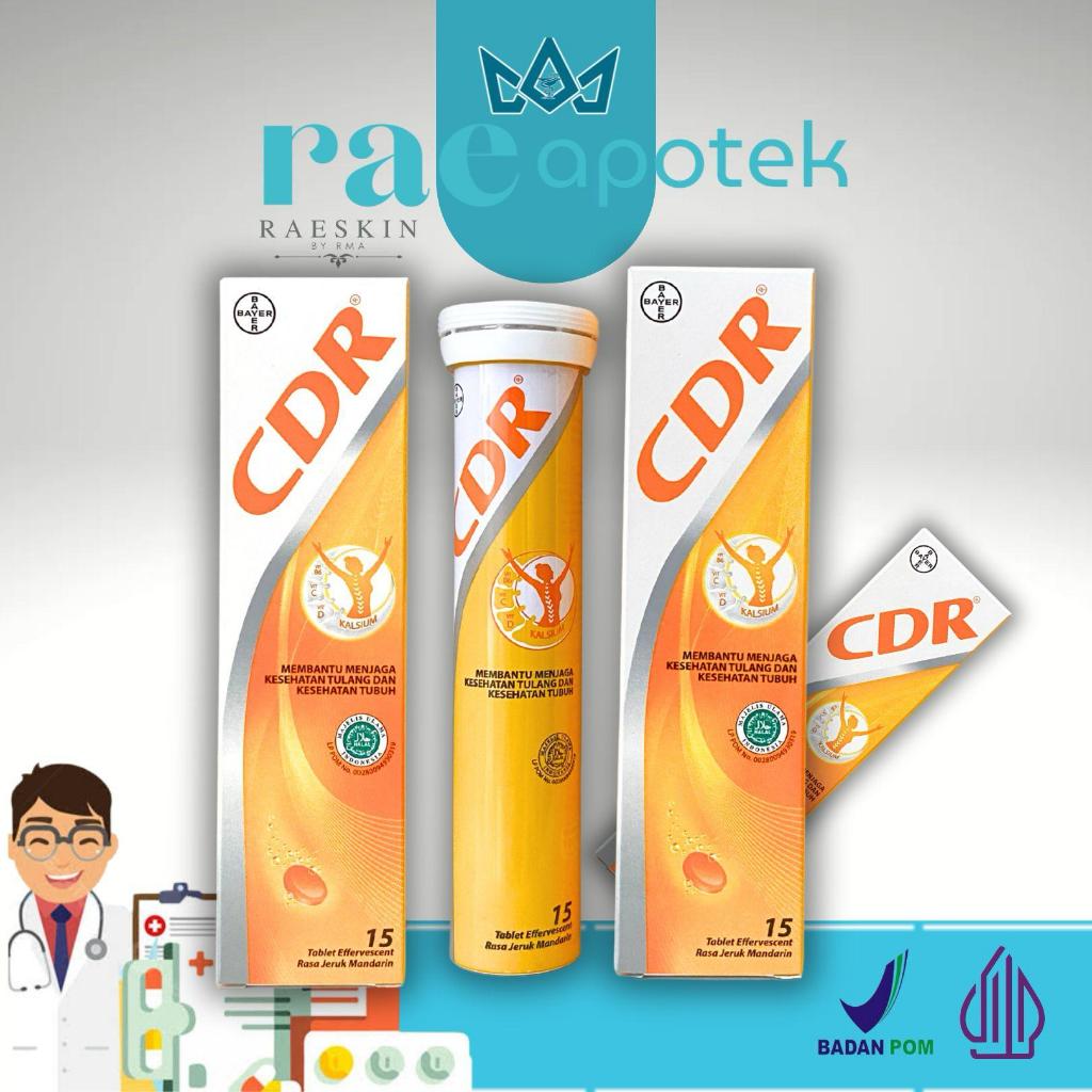 Jual CDR Effervescent 15TABLET Obat Suplemen Multivitamin Untuk Daya ...