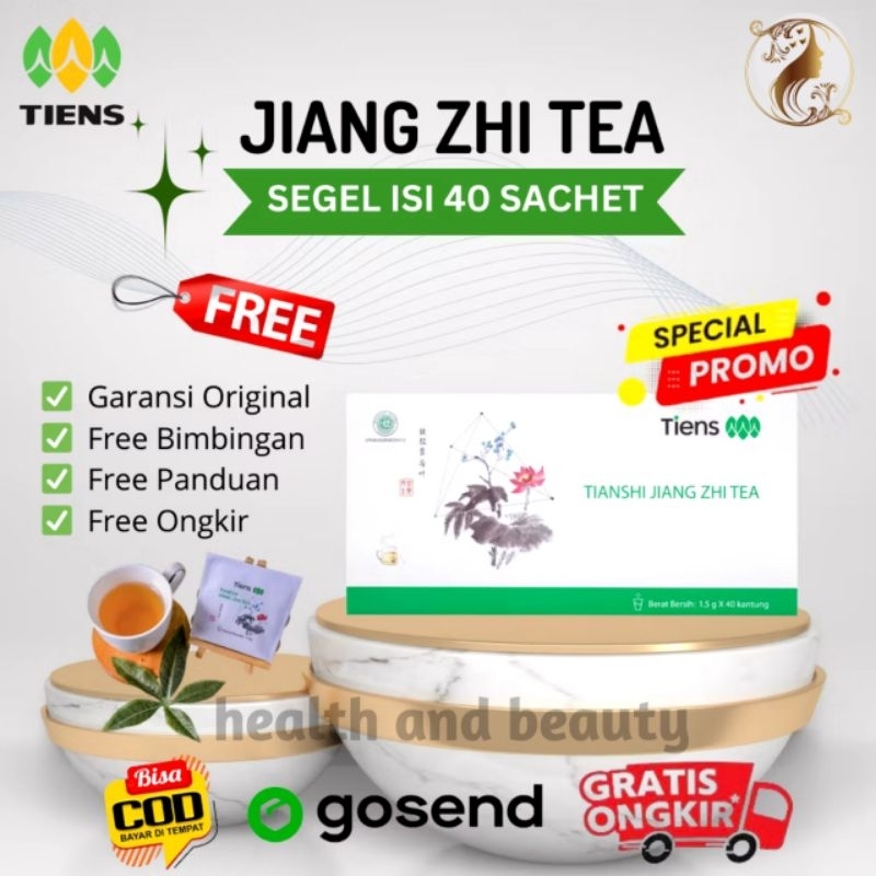 Jual Teh Jiang Zhi Tea Pelangsing Badan dan Detoksifikasi (1 box isi 40 ...