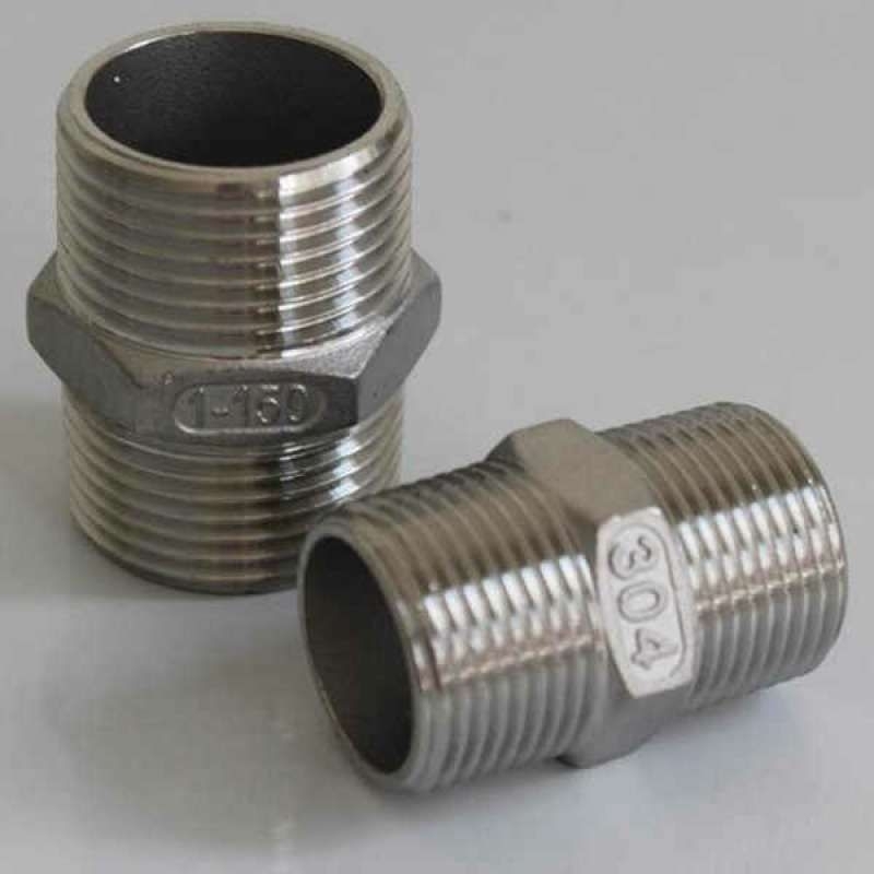 Jual Double Nepel Reducer Stainless SS304 Vlok Dobel Nipple Doubel ...