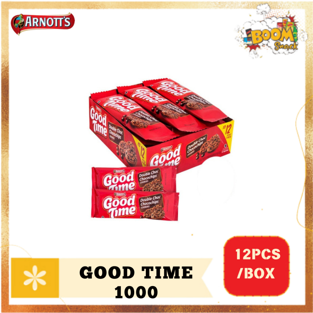 Jual GOOD TIME DOUBLE CHOCHO BOX 1000 an ISI 12pcs | Shopee Indonesia