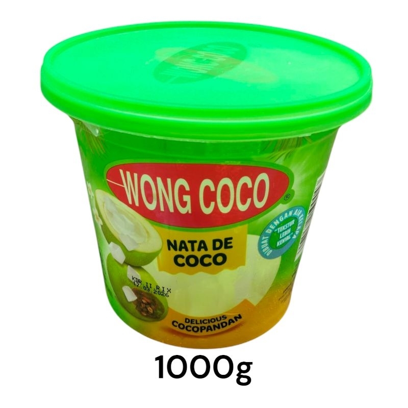 Jual wong coco nata de coco delicious cocopandan 1000g | Shopee Indonesia