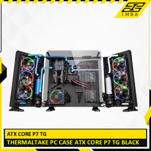 Jual THERMALTAKE PC CASE ATX CORE P7 TG BLACK | Shopee Indonesia