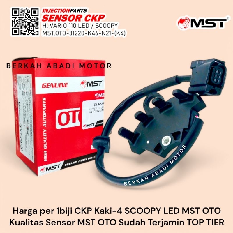 Jual Sensor CKP kaki 4 Vario 110 LED Scoopy LED Donat K46 MST OTOPARTS | High Quality kaki4 K93 ...