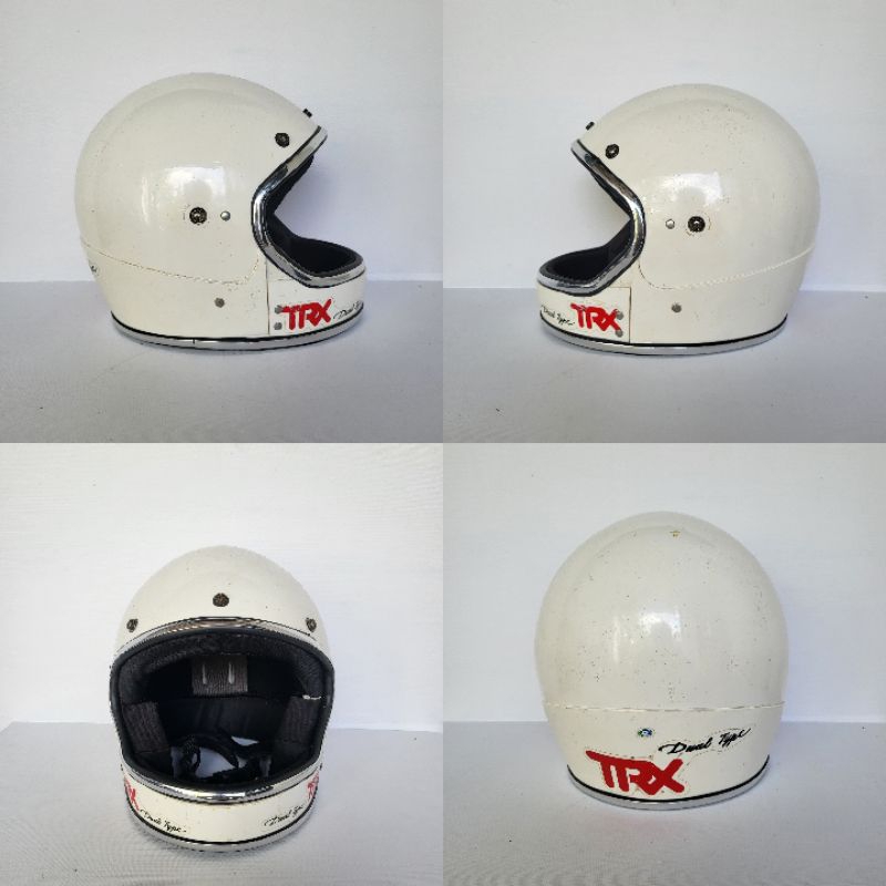 Jual helm TRX Custom / trx mini / trx moncong pendek | Shopee Indonesia