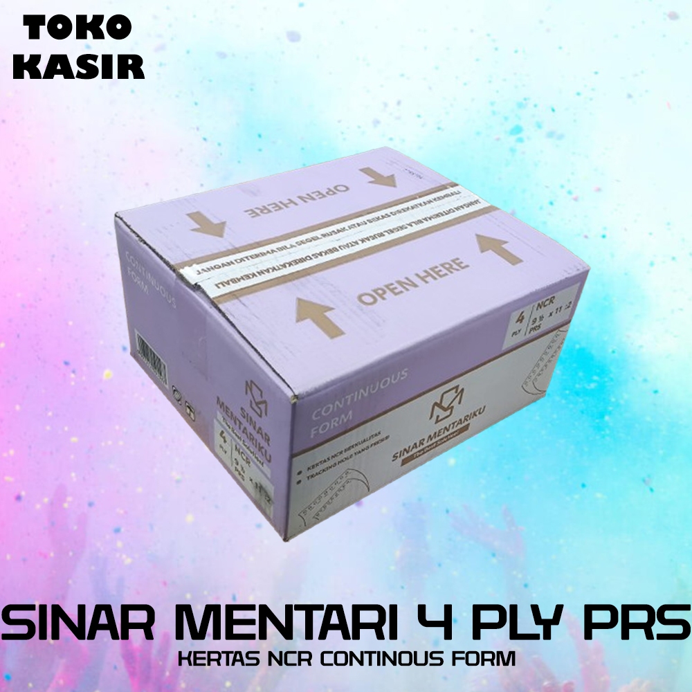 Jual Sinar Mentariku ½ A4 4 Ply (PRS) - Kertas Continous Form (Kemasan ...