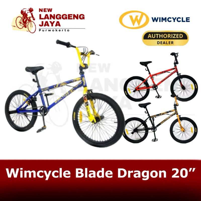 Jual Wimcycle Sepeda BMX Blade Dragon 20” | Shopee Indonesia