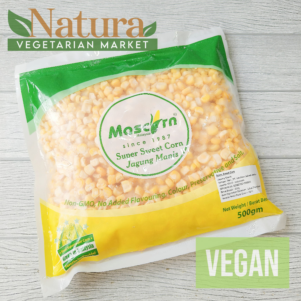 Jual Mascorn Super Sweet Corn 500g Jagung Beku Frozen Vegan Vegetarian ...