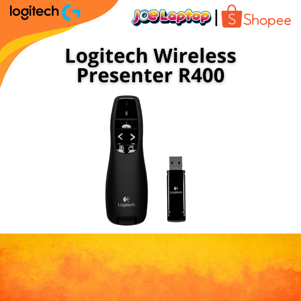 Jual Logitech Wireless Presenter R400 | Shopee Indonesia